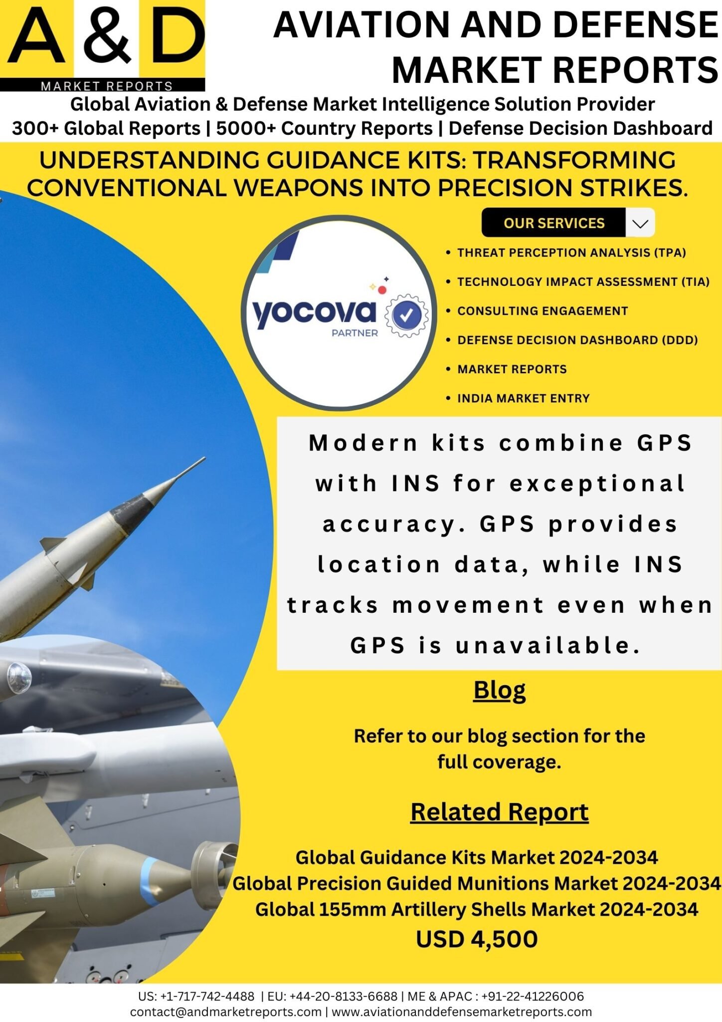 Guidance kits: precision weapons from conventional weapons